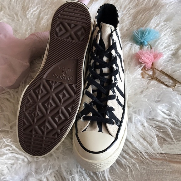 Converse | Shoes | Nwt Converse Chuck Tailor 7 Hi Zebra | Poshmark